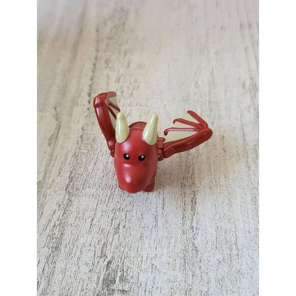 unbranded | Toys | Miniature Poseablered Dragon Mythical Creature Toy ...